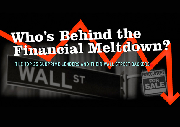 Who's Behind the Financial Meltdown? / Debate:how to burst the real ...